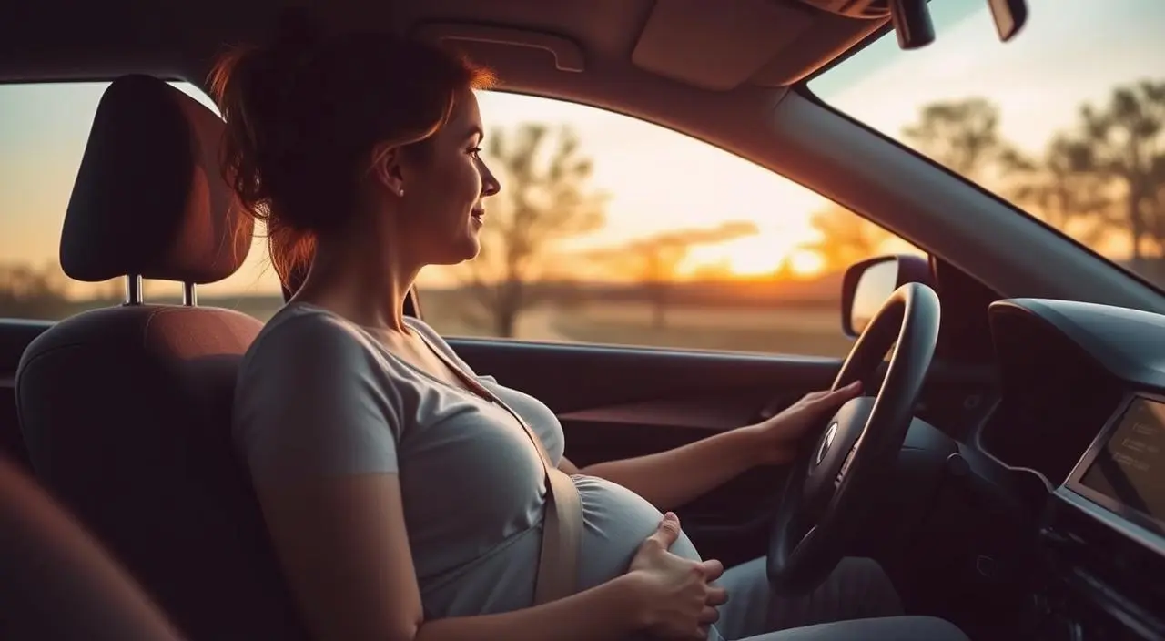 Grávida ao volante: cuidados necessários